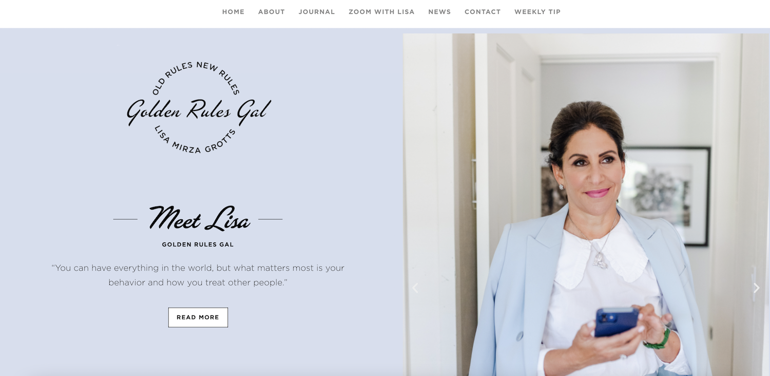 Lisa Grotts - Etiquette Expert Brand Photos - Emily Kim Photography